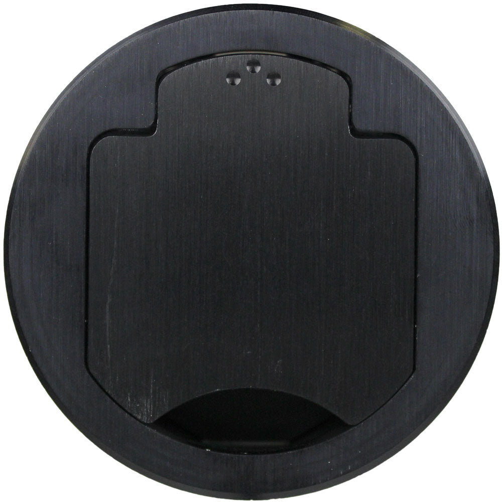 Round Cable Well Conference Table Box 1 Power, 2 HDMI Cables, Black ...